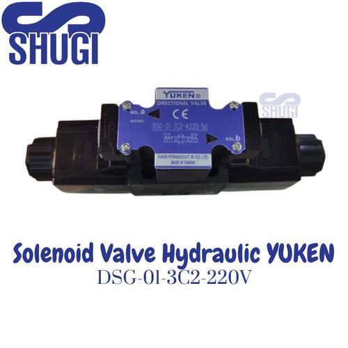 Jual Solenoid Valve Hydraulic YUKEN DSG-01-3C2-220V - Kota Tangerang ...