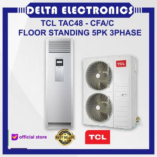 Promo TCL TAC48CFA/C TAC48 AC Floor Standing 5PK 3phase unit only ...