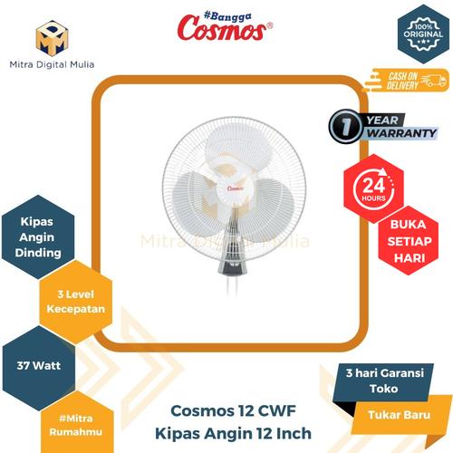 Jual Cosmos 12 CWF Kipas Dinding / Wall Fan 12 Inch - Kota Bekasi ...