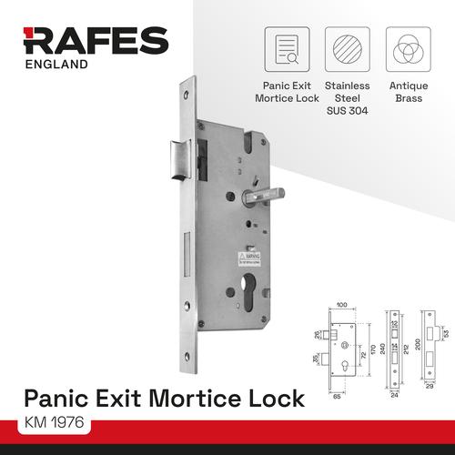 Promo PANIC MORTICE LOCK RAFES STAINLESS STEEL 304 (3 UKURAN) - 2 ...