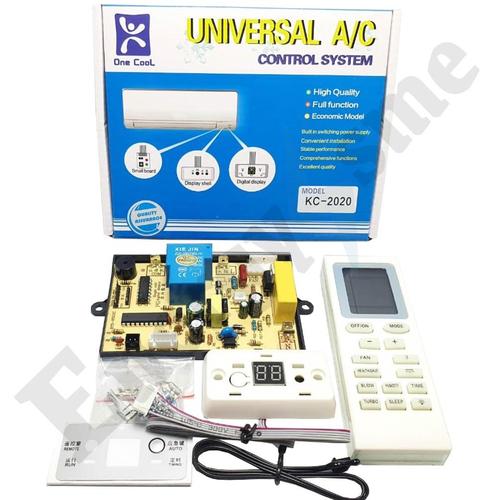 Jual MODUL PCB AC MULTI KC 2020 UNIVERSAL / PCB REMOTE AC MULTIFUNGSI ...