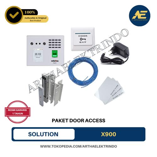Jual Solution X900 Absensi Access Control Access Door Paket Akses Door ...