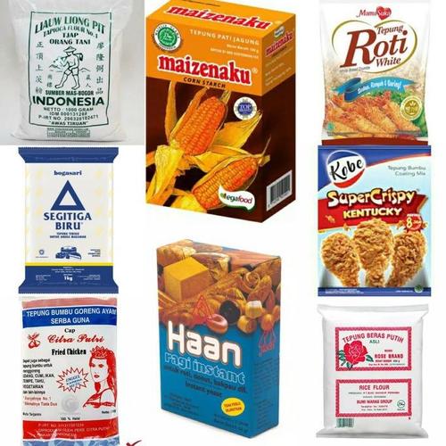 Jual jAi Tepung Beras/Tapioka/Terigu/Putri/Roti/Ragi/Sagu Tani/Maizena ...