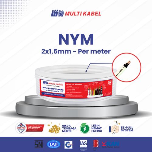 Jual Kabel NYM 2x1.5 mm2 - Kabel Listrik Roll Tembaga Kawat PVC SNI Per ...