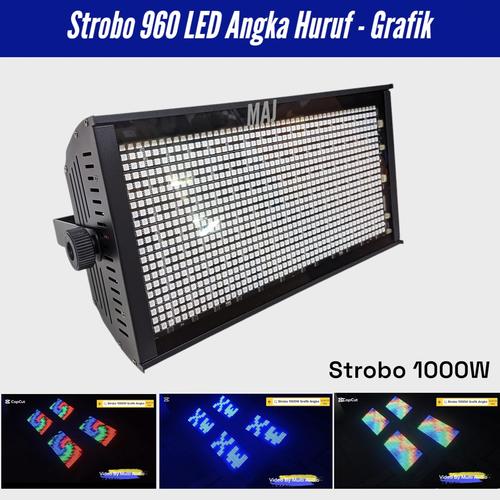Jual Strobo Led Huruf Angka - Grafik Lighting Panggung 1000W - Jakarta ...