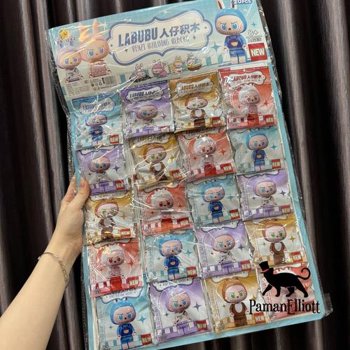 Jual Mainan anak bricks LABUBU lgo bricks LABUBU isi 20 - Jakarta Barat ...