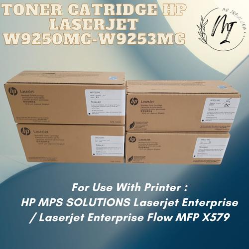 Jual Toner Catridge HP Laserjet W9250MC (Black), W9251MC (Cyan), W9252 ...