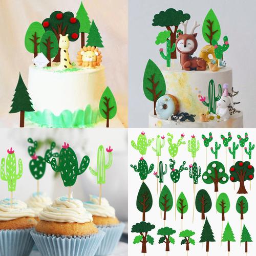 Jual Miniatur Pohon /Topper Pohon /Topper Kue /Topper Pagar - 1 ...