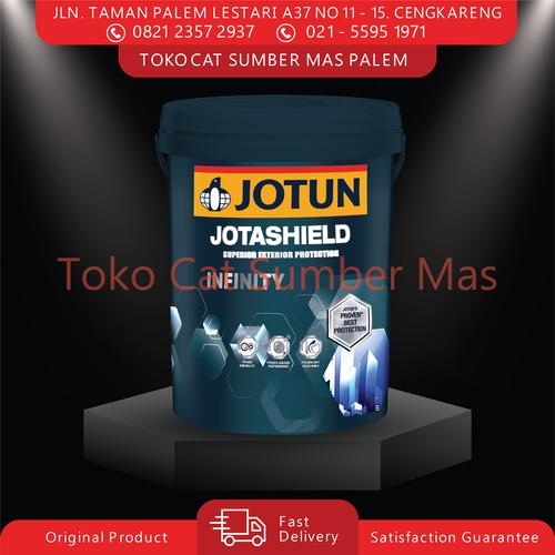 Jual JOTUN JOTASHIELD INFINITY CAT TEMBOK EXTERIOR WARNA PUTIH KEMASAN ...