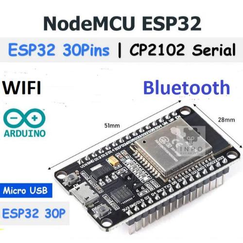Jual BST ESP32 ESP-32 ESP32 WROOM WIFI BLUETOOTH IOT DOIT Devkit V1 30 Pin ESP-32S DEVELOPMENT ...