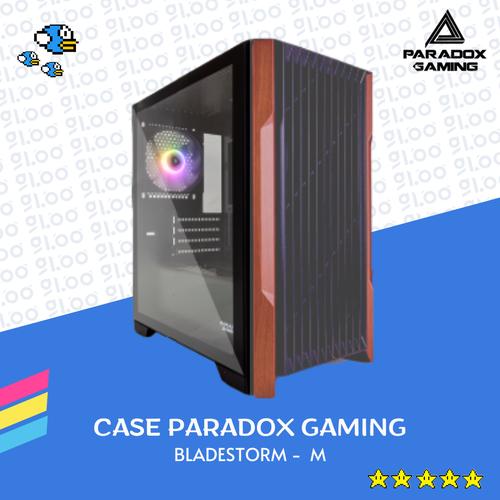 Jual Paradox Gaming Blade Storm - M Free 1 Fan ARGB | Casing PC M-ATX ...