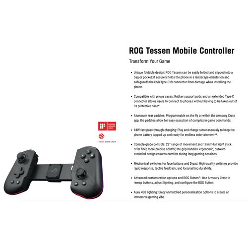 Promo Asus ROG Tessen Mobile Controller Gamepad Joystick for Android ...