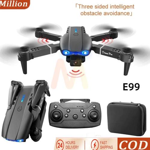 Jual MAINAN DRONE E99, KAMERA KENDALI JARAK JAUH 4K PIKSEL, MAINAN TERBANG KENDALI JARAK JAUH ...