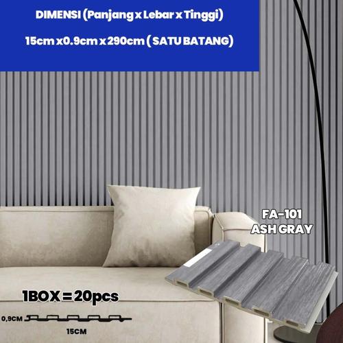 Jual Wood Panel WPC / Wall Panel PVC / Panel Dinding Kayu / Kisi Kisi ...