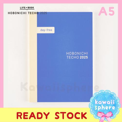 Jual Hobonichi Techo 2025 A5 Day-Free | Hobonichi 2025 | Ready Stock ...