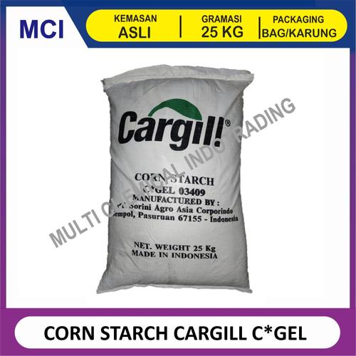 Jual CORN STARCH CARGILL C*GEL TEPUNG MAIZENA CARGILL - 1 BAG 25 KG ...