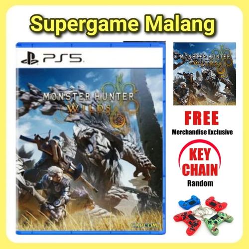 Promo Monster Hunter Wilds PS5 Wild PS 5 Cd Game Gaming - PLUS ...