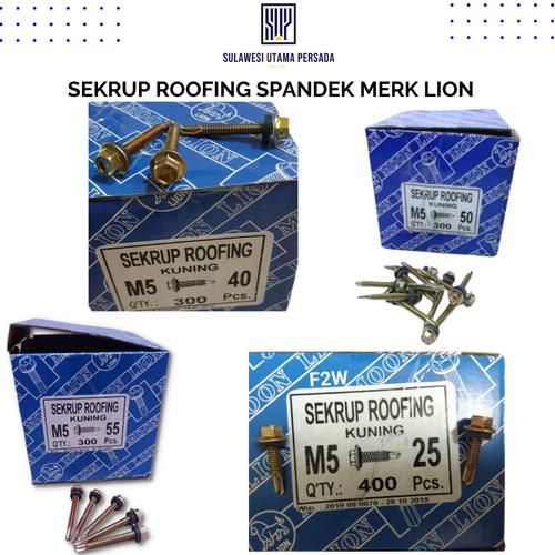 Jual Sekrup roofing sekrup spandek ukuran lengkap M5(12) - 12x20 - Kota ...