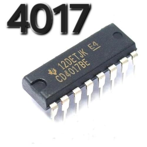 Jual ( CD 4017 BE ) CD4017 CD4017BE 19AH80TE4 cd4017b 4017b 4017be ...