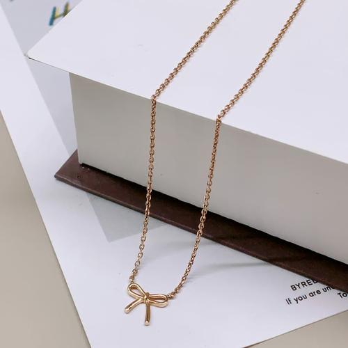 Jual Kalung Wanita Model Pita Polos 1476 Emas Rosegold 17K - Toko Emas ...