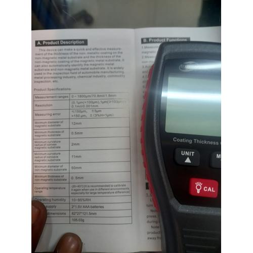 Jual Benetech GT235 Coating Thickness Gauge - Jakarta Selatan - Indonesia Global | Tokopedia