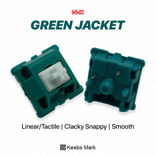 Jual KNCKeys Green Jacket Linear / Tactile Switch Keyboard - Jakarta ...