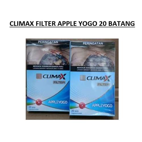 Jual ROKOK CLIMAX FILTER APPLE YOGO 20 - Jakarta Barat - anekarokok ...