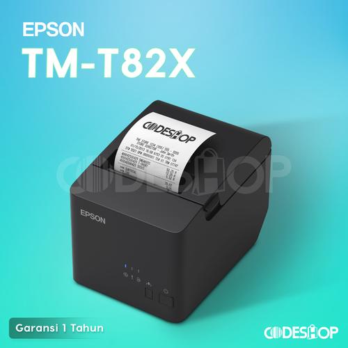 Jual EPSON TMT82 X - Printer Kasir Thermal USB Serial RS-232 TMT82X TM ...