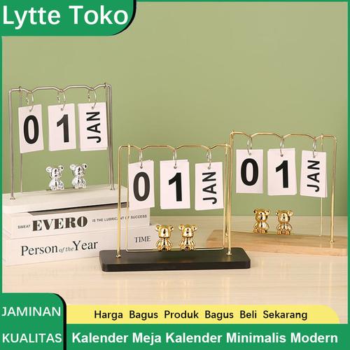 Promo Lytte Kalender Meja Kalender Minimalis Modern / Kalender Dinding ...