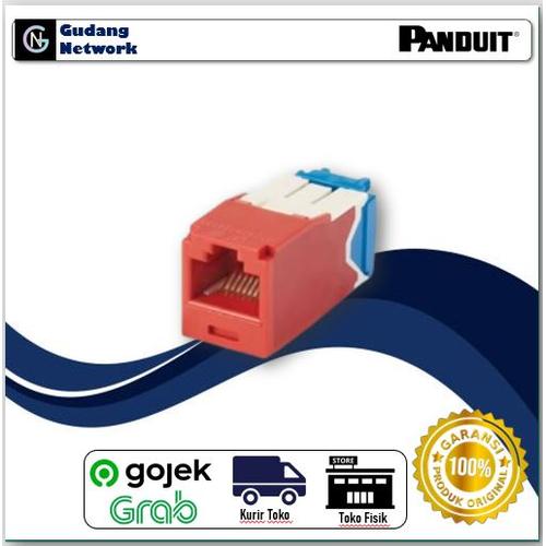 Jual Modular panduit cat 6A 10 giga red - Jakarta Pusat - GUDANG ...
