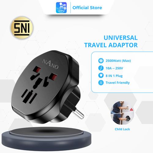 Jual Universal Travel Adaptor | Steker Colokan Serbaguna Internasional ...