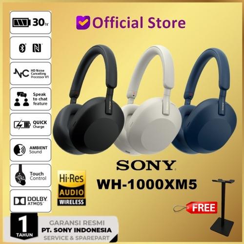 Jual Sony WH-1000XM5 / WH1000 XM5 / WH1000XM5 Noise-Cancelling ...