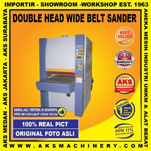 Jual Mesin Amplas Kayu DoubleHead Wide Belt Sander Machine DSN242 ...