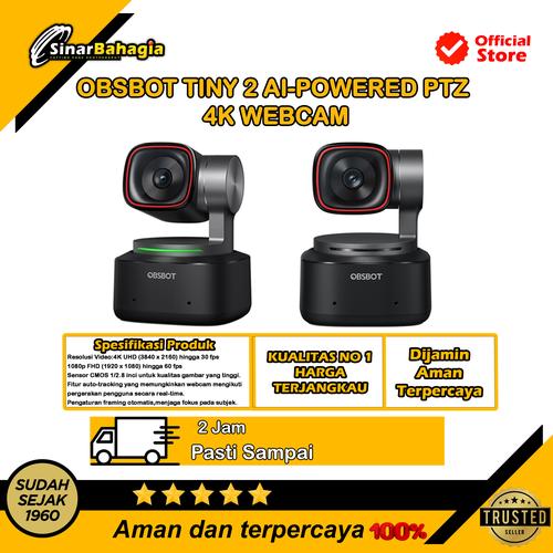 Jual OBSBOT Tiny 2 AI-Powered PTZ 4K Webcam - Kota Surabaya - TOKO SINAR BAHAGIA_NEW | Tokopedia
