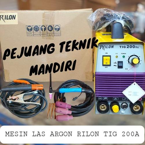 Jual MESIN LAS ARGON RILON TIG 200 A / TRAFO LAS ARGON RILON TIG 200A ...