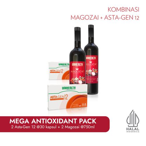 Jual MEGA ANTIOXIDANT PACK I Kombinasi Magozai + Asta-Gen12mg I ...
