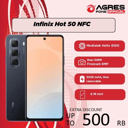 Promo Infinix Hot 50 NFC 6/256GB Garansi Resmi Infinix Indonesia ...