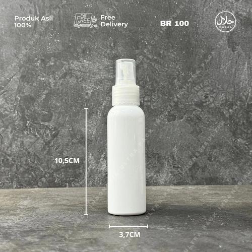 Jual BOTOL PET BR 100ML PUTIH & SPRAYER - PUTIH - Kota Tangerang ...