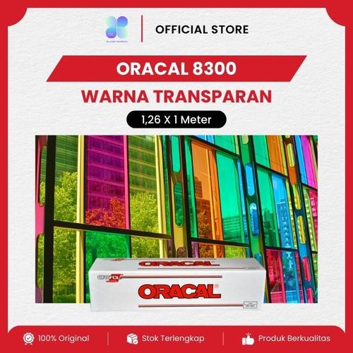 Jual Stiker Oracal 8300 Transparent 1 Meter - 056 Ice Blue - Jakarta ...
