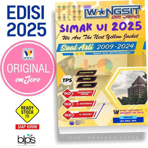 Jual Buku Wangsit UTBK SNBT SIMAK UI 2024 / Update Sistem Simak UI ... Jual Buku Wangsit UTBK SNBT SIMAK UI 2024 / Update Sistem Simak UI ...