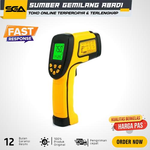 Jual Infrared Thermometer Sertifikat Kalibrasi Smart Sensor AS862A Gun ...