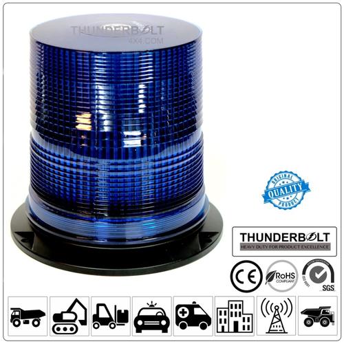Jual LAMPU ROTARY, WARNING LIGHT, BEACON LIGHT WL 27 LED (BLUE) 12V ...