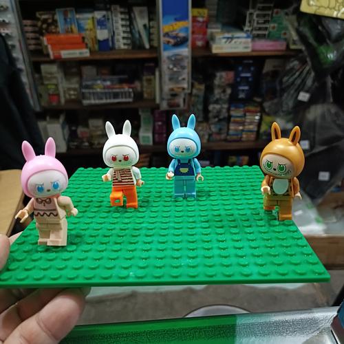 Promo mainan figure block labubu blind bag mystery brick misteri boneka ...