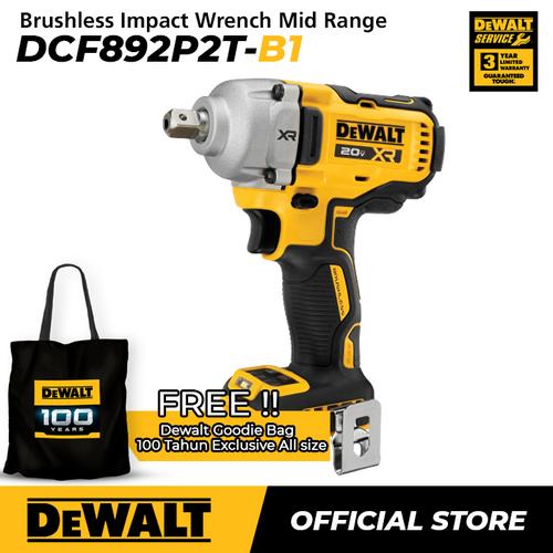 Promo Dewalt Brushless Impact Wrench /Kunci Impact Baterai 20V XR ...
