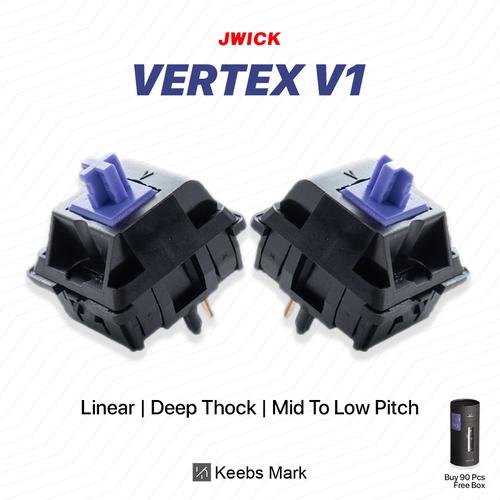 Jual Vertex V1 / V One Jwick Linear Switch Mechanical Keyboard ...