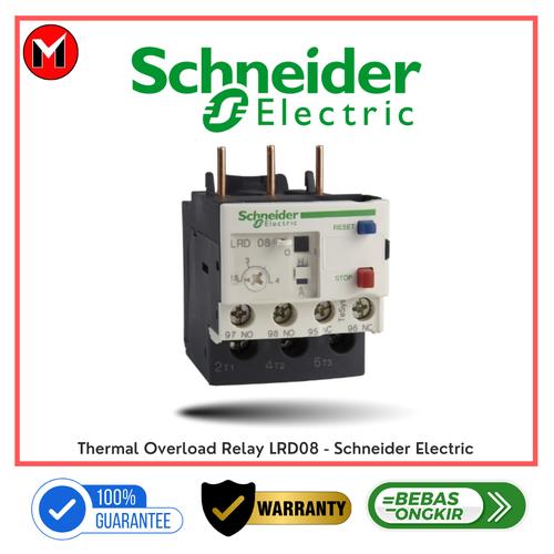 Jual Thermal Overload Relay LRD08 - Schneider Electric - Kota Semarang ...