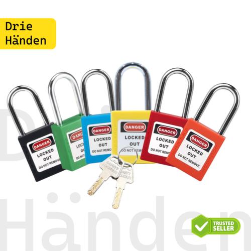Jual Loto safety padlock thermoplastic red 38 mm lockout tagout ...