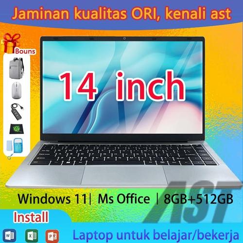 Jual [Garansi 1 tahun]AST Laptop baru 14'' 16G+512GB SSD L4-J4125,Win11 ...
