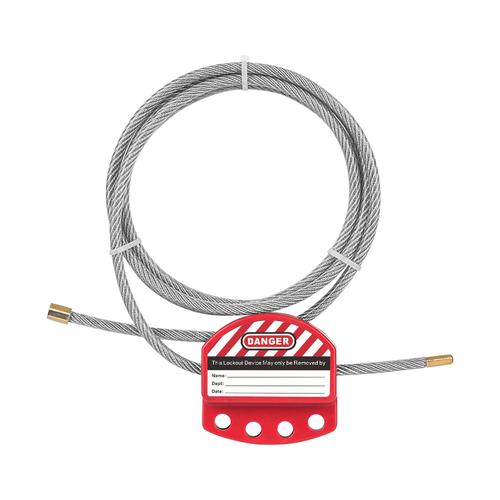 Jual Adjustable Cable Lockout LOTO Safety Device Pengunci Kabel 4mm ...