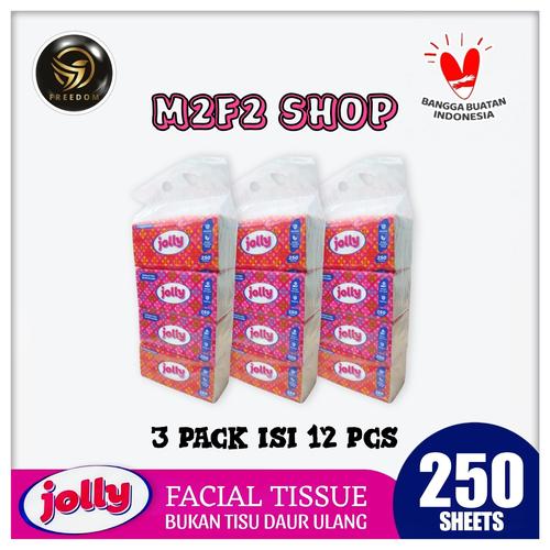 Jual Jolly Tissue 2 Ply Non Parfumed | Tisu Wajah Serbaguna - 250 ...